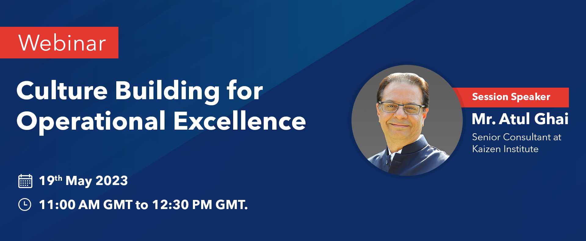 Webinar - Culture Building for Operational Excellence